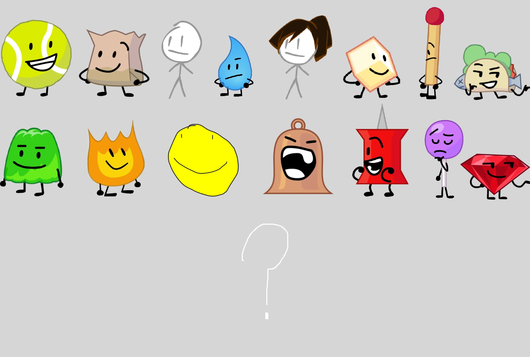 BFDI: Series Viewer Voting 1 - Starters up. | Fandom