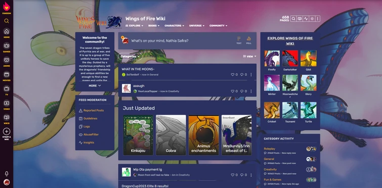 Swordtail Dark Theme Image Opacity | Fandom