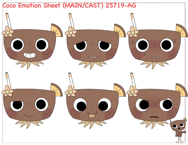 Coco’s Emotion Sheet (Dandy’s World OC) | Fandom