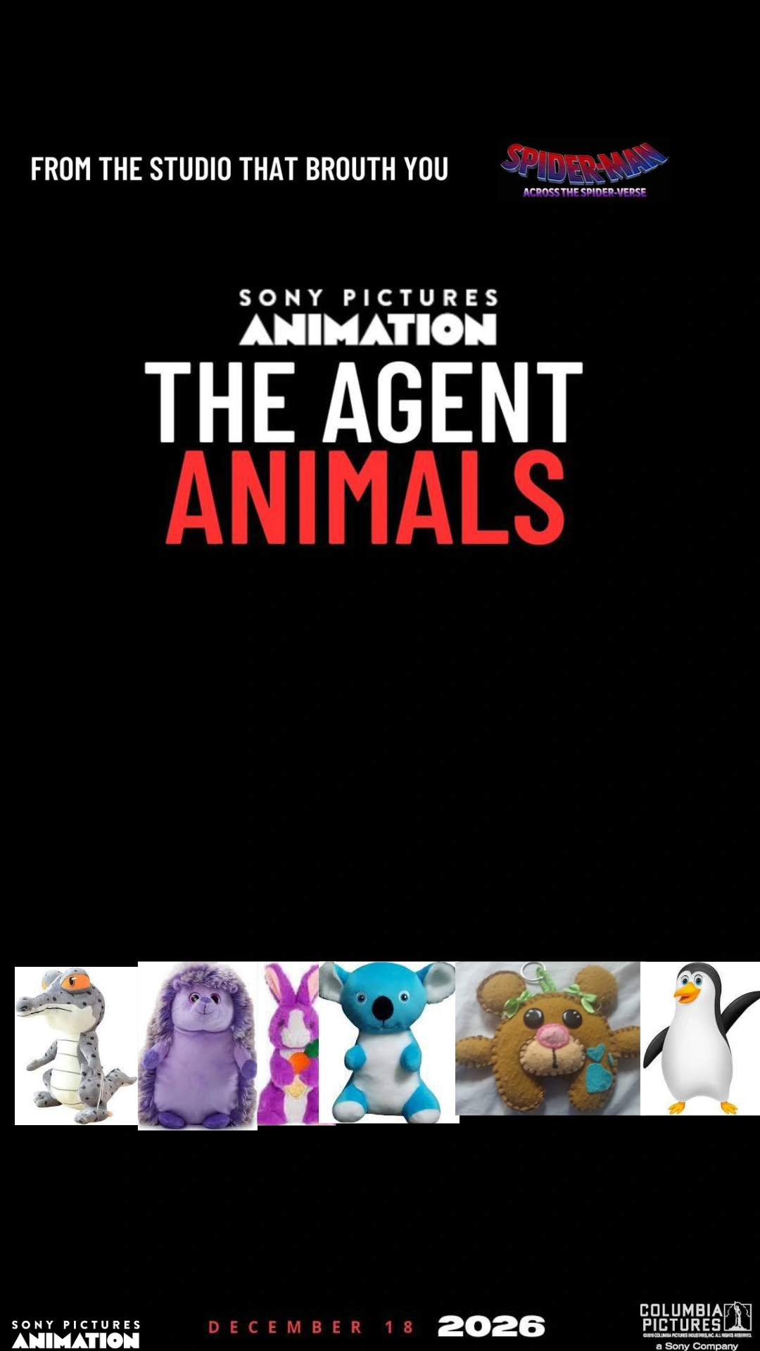 The Agent Animals (2026) Film Columbia Pictures & Sony Pictures ...