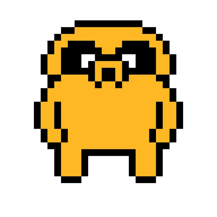 My pixel drawing of Jake | Fandom