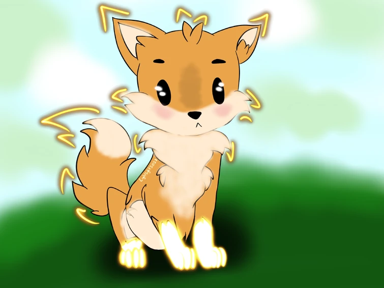 Fan Art of the Red fox from Adopt Me | Fandom