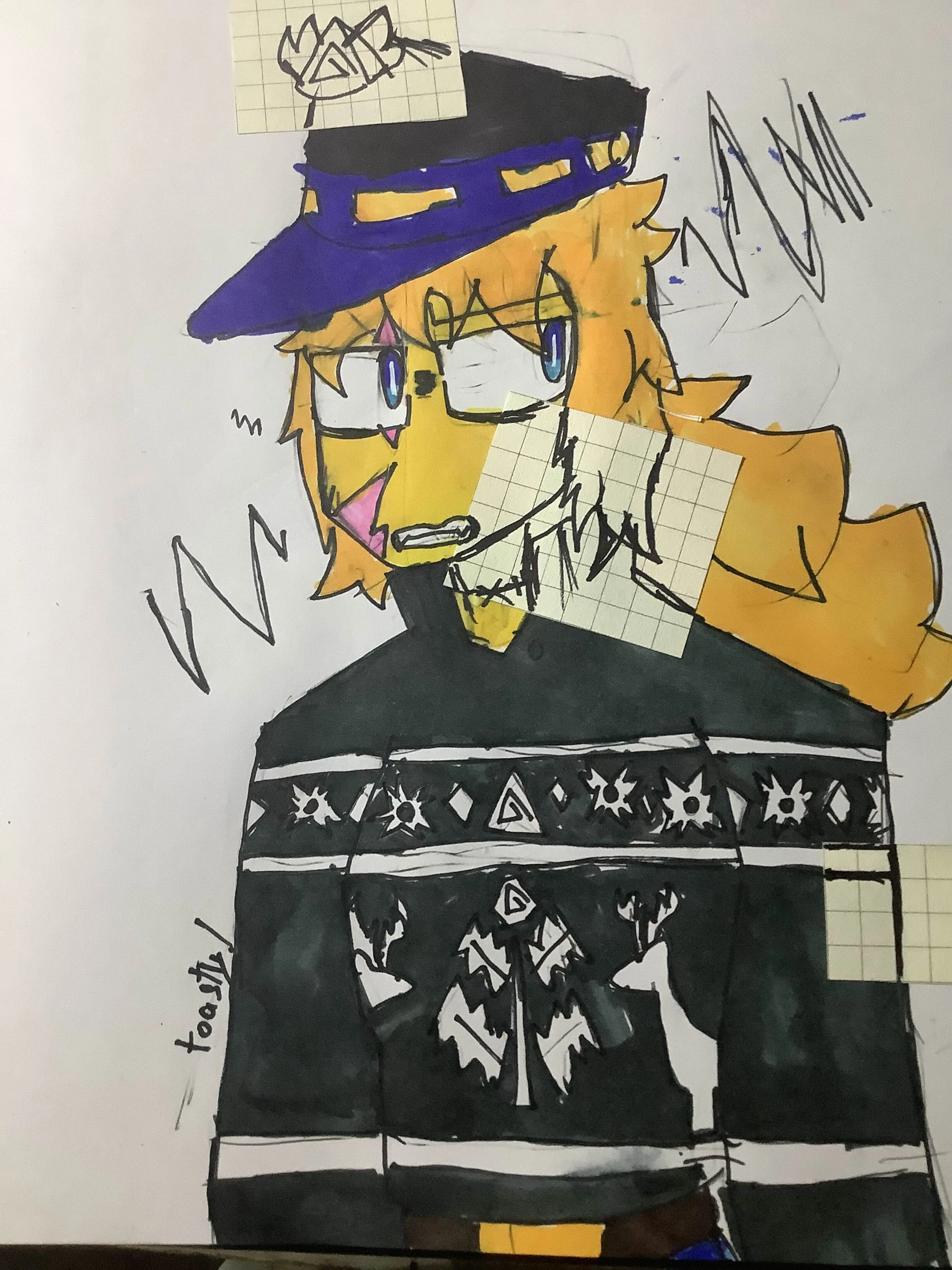 I MADE HIM TOO YELLOW 😭😭😭😭😭 | Fandom