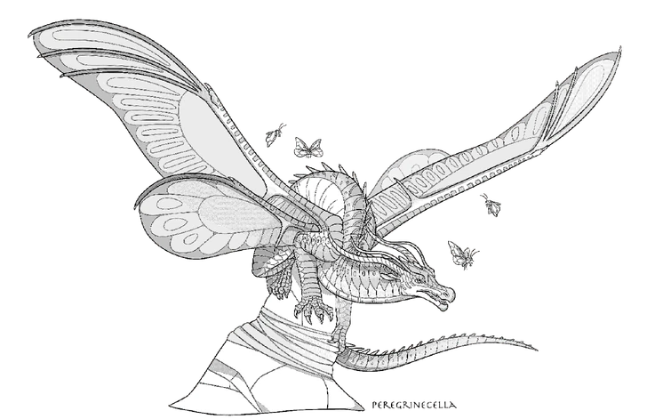 Pixilated Peregrinecella SilkWing base (sry its not transparent!) | Fandom