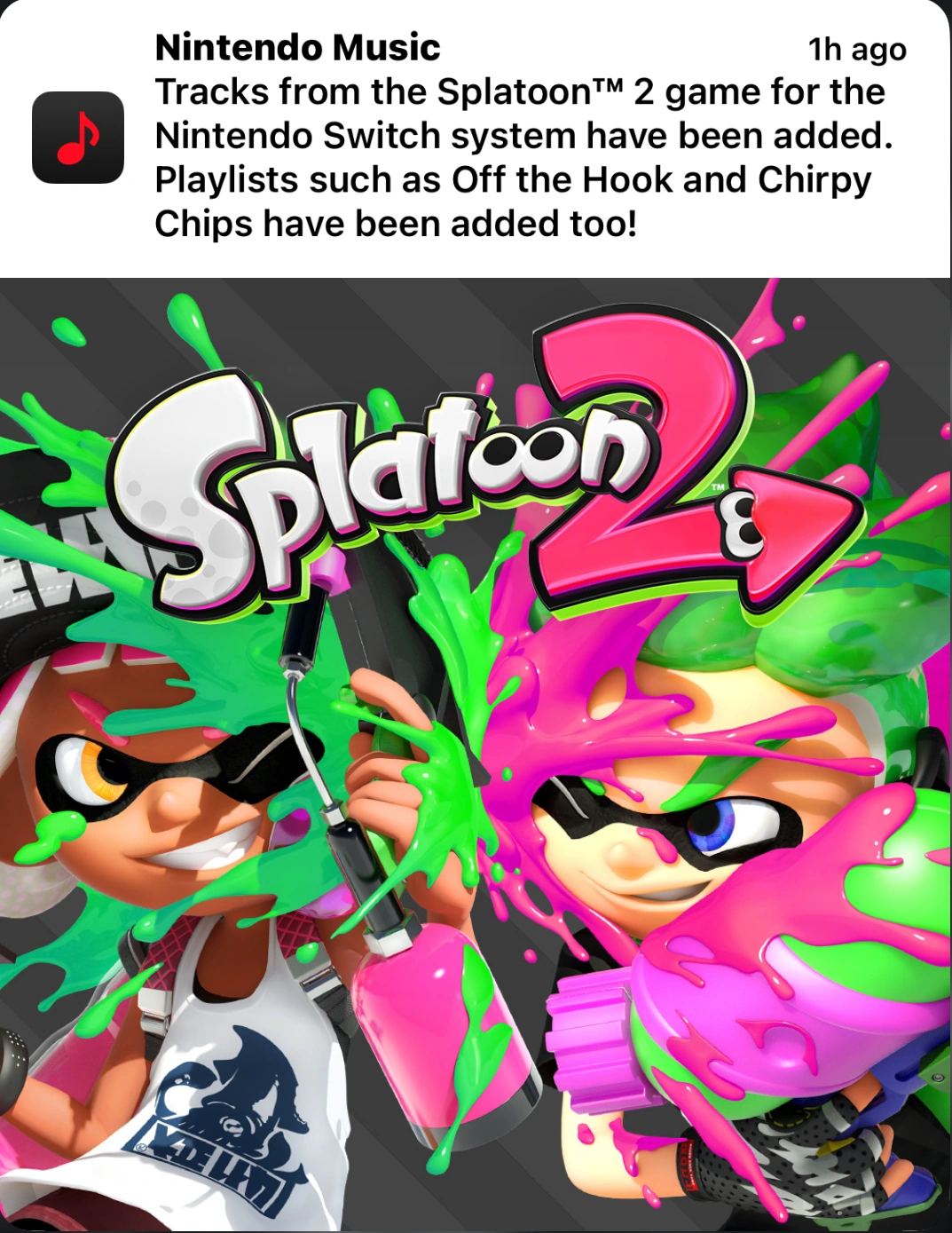 Nintendo Music - Splatoon 2 Update (Hell Yes!!) | Fandom