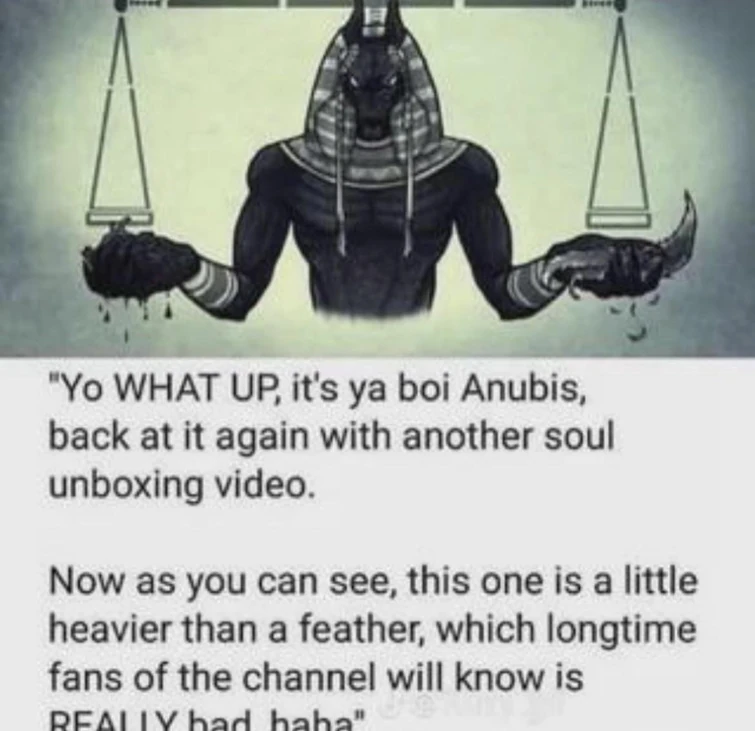 Babe, wake up, anubis just dropped yet another banger | Fandom
