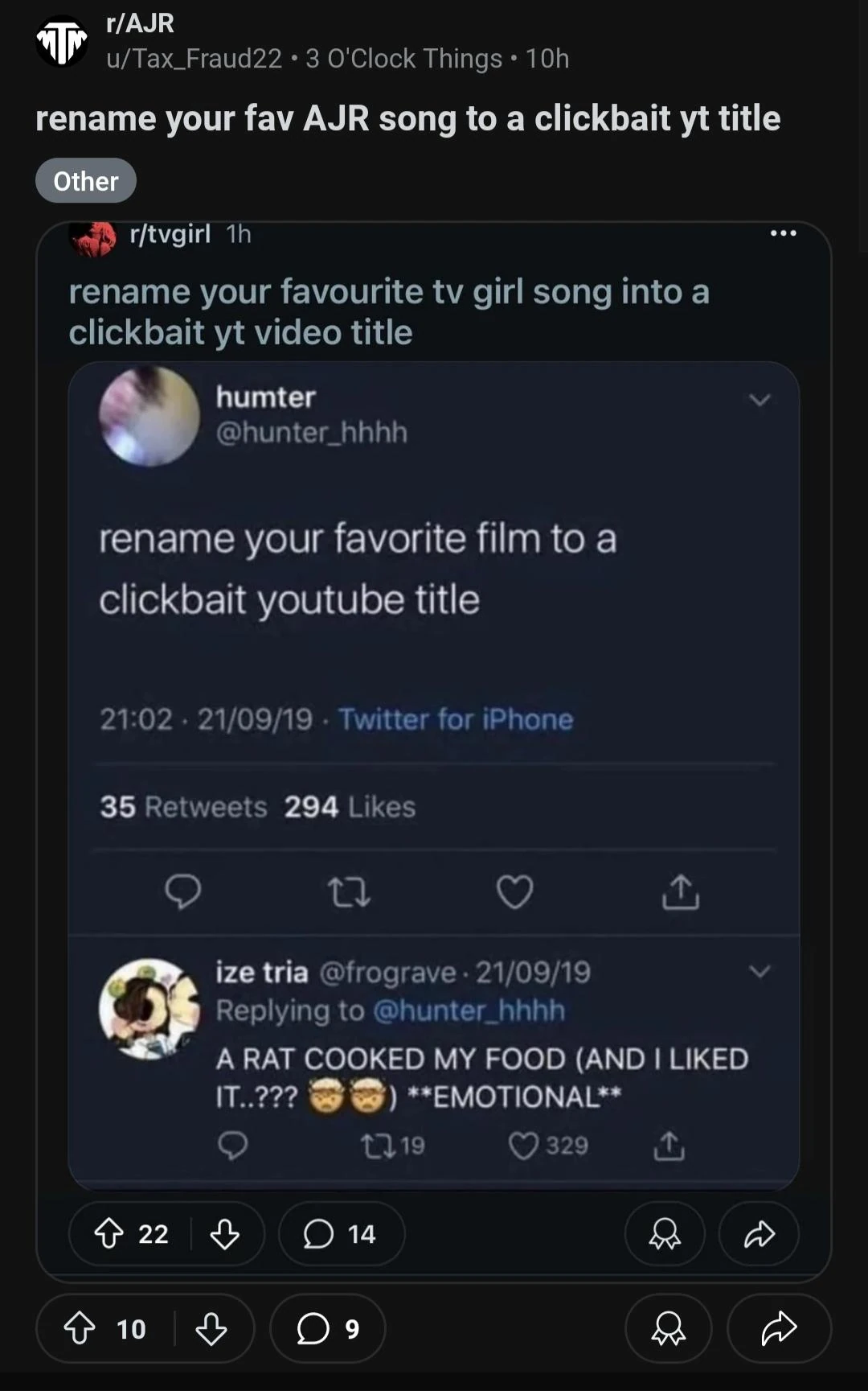 (MEME) Rename your favorite Wiggles song to a clickbait YouTube title ...