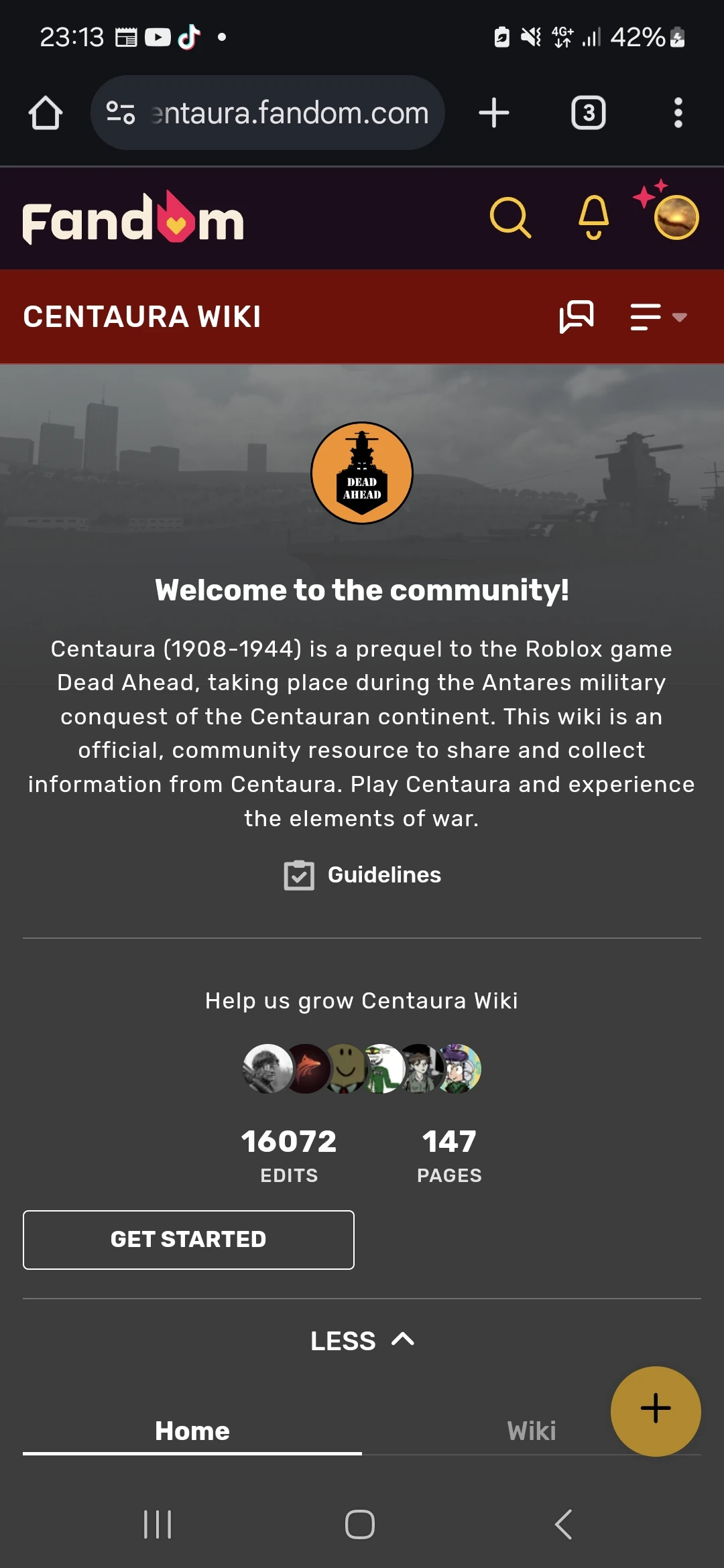 Is it just me or the background turned into the DA wiki background? | Fandom