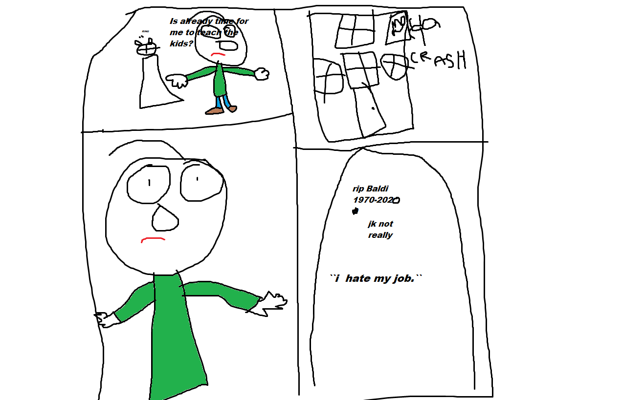 my Baldi comic | Fandom
