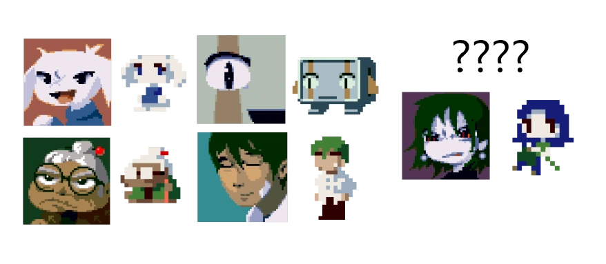 "hey lets all have our dialogue portraits be accurate to our designs ...