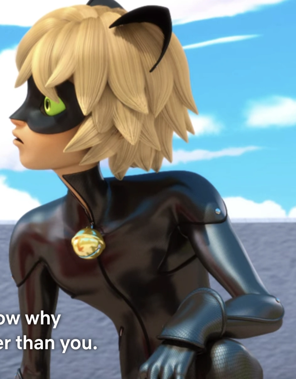 Cat Noir saw something and is surprised about it but what is it? | Fandom