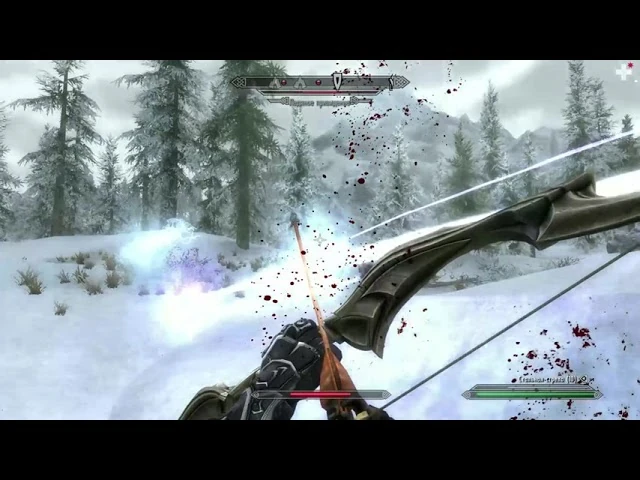 #BUG Very long bowstring in skyrim | Fandom