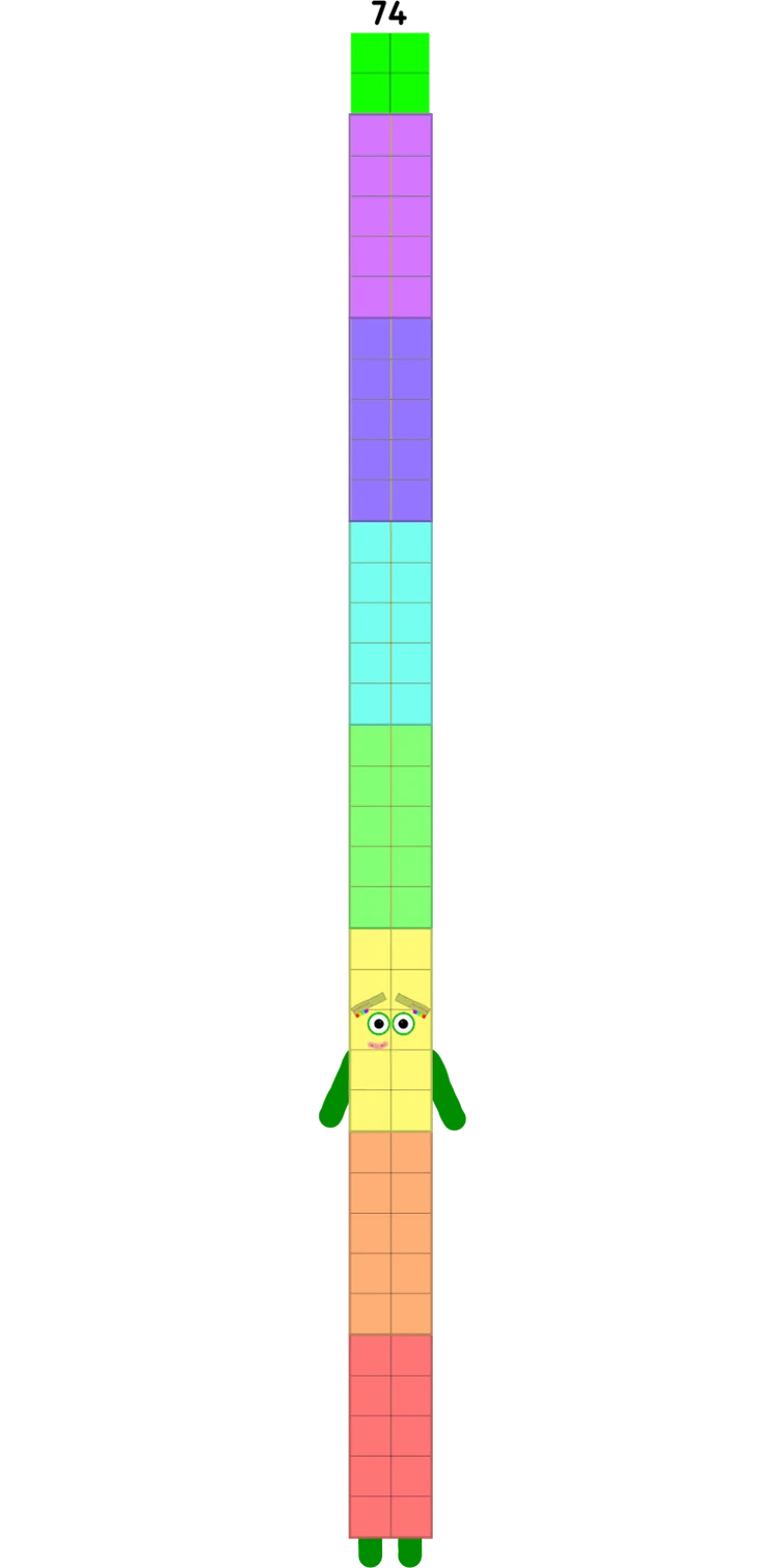 Numberblocks 74 reupgraded! | Fandom
