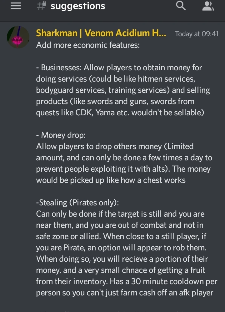 Pro suggestion | Fandom