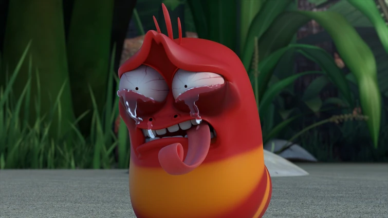 Larva Island Characters and Villains Crying from Larva Island Season 2 ...