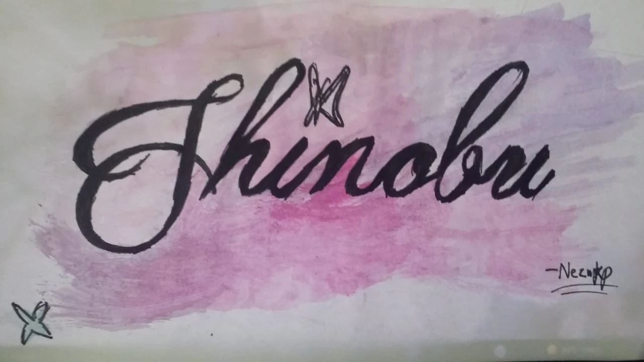 Shinobu calligraphy | Fandom