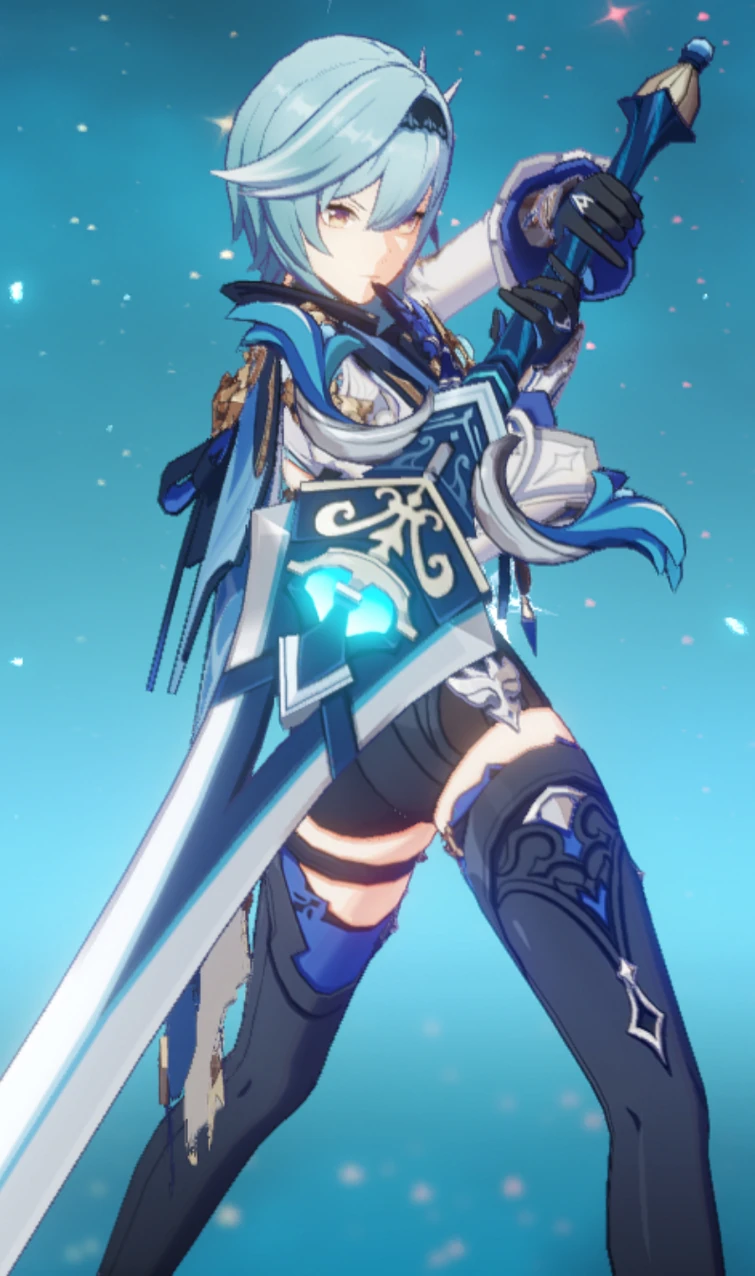 Sacrificial Greatsword looks the best on Eula change my mind | Fandom