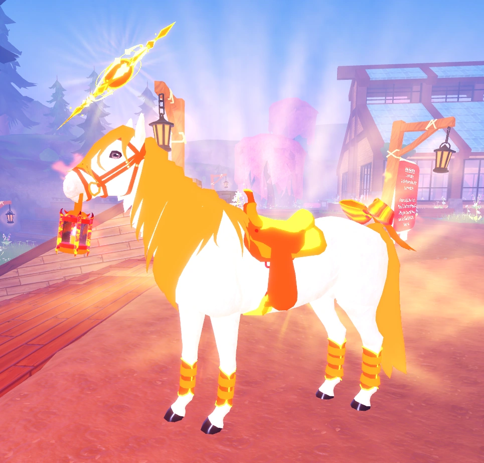 LF sun themed tail bow and sun themed lantern | Fandom