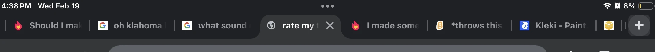 Rate my very epic tabs (DO NOT MAKE THIS A TREND PLEASE-) | Fandom