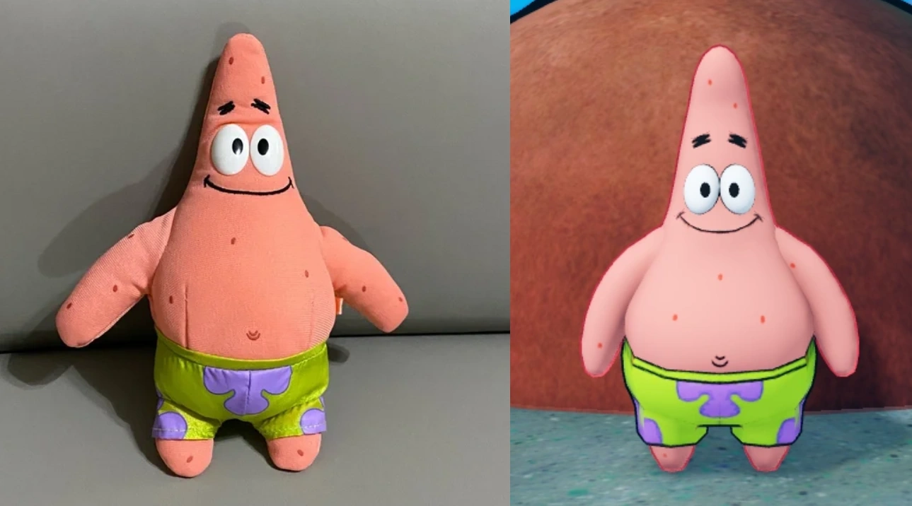 I found a plush that looks strangely similar to the TSCP Patrick model ...