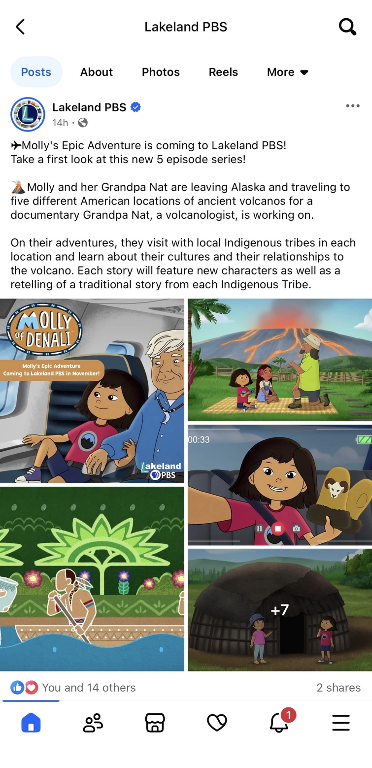 Molly’s Epic Adventure is coming to Lakeland PBS in November! | Fandom