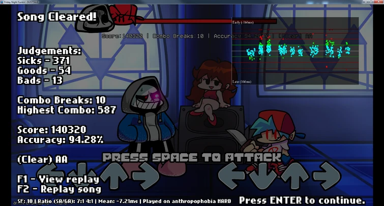 Playing some song of FNF Dusttale | Fandom