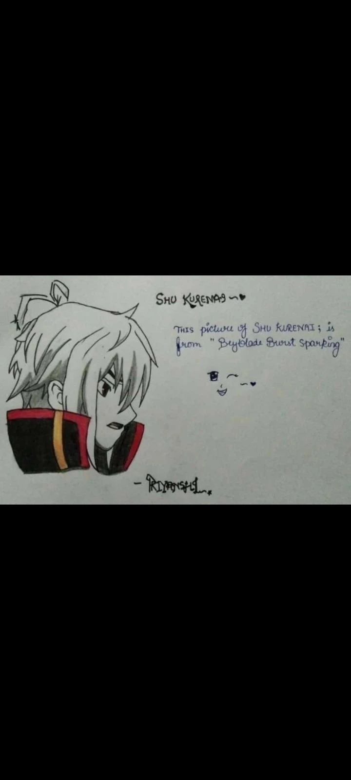 My drawing of Shu kurenai 🌹 | Fandom