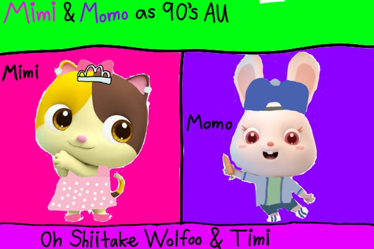 Like better 90's AU: Kitten Mimi from Oh Shiitake Wolfoo & Timi/BabyBus ...