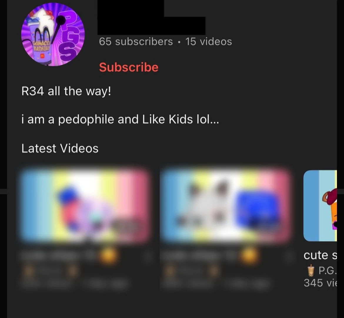 Bad Youtube channel spotted | Fandom