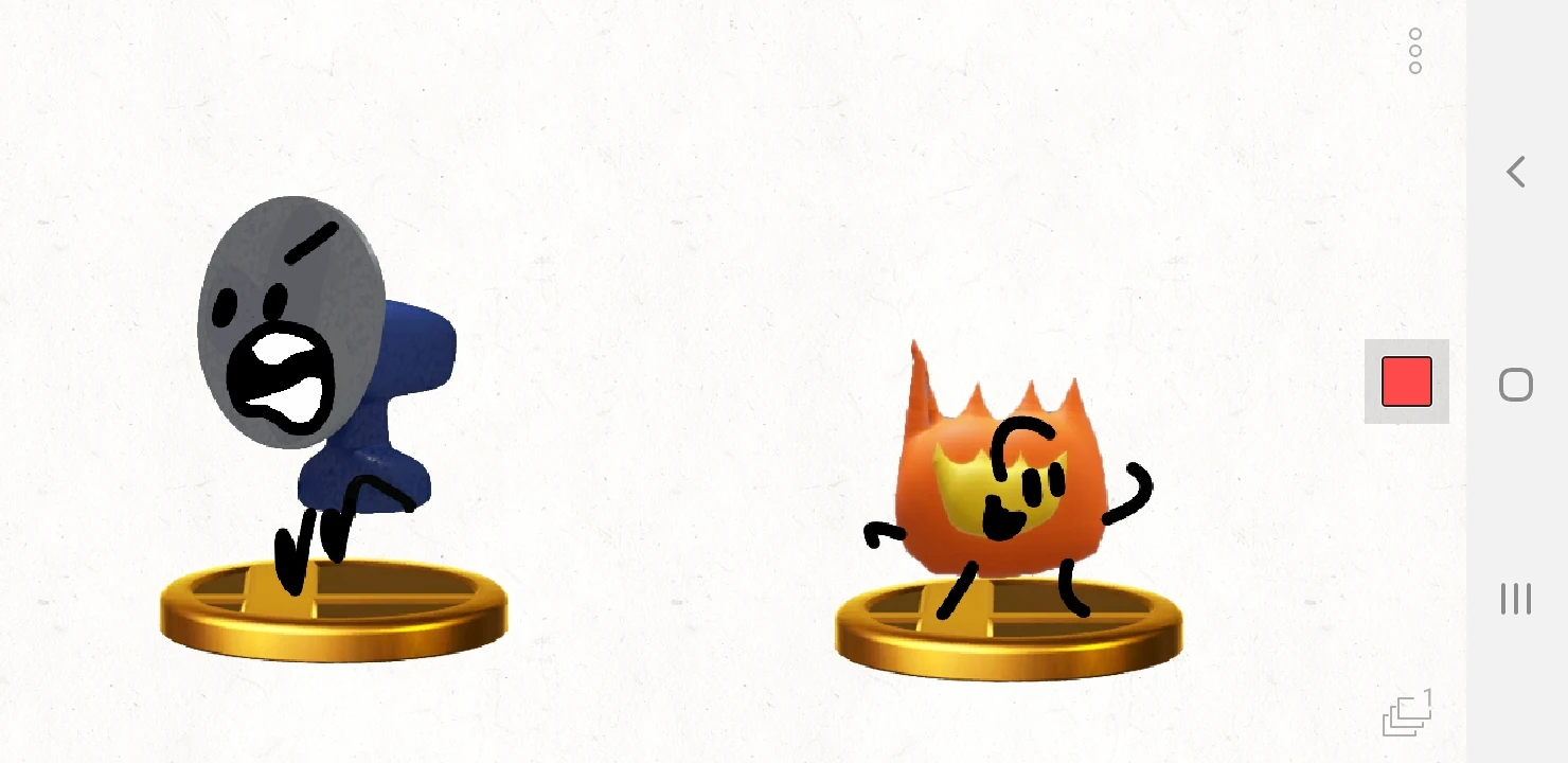 Bfb Fanny and Firey Jr. Trophies | Fandom