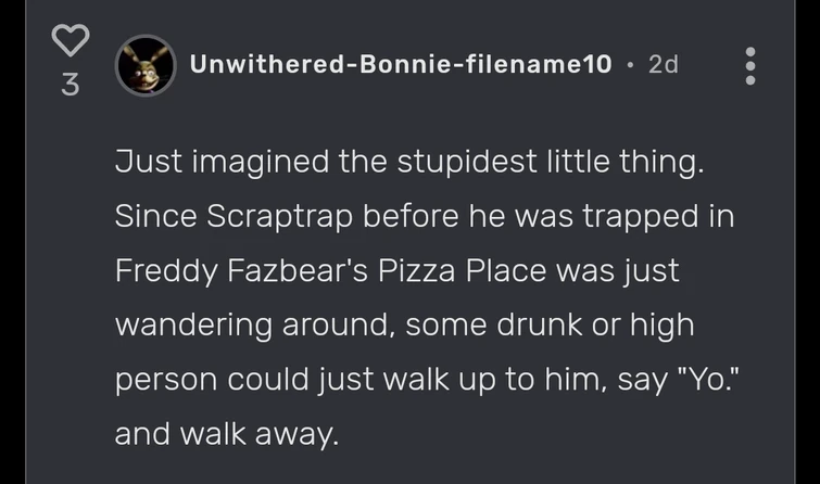 submissions for fnaf wiki out of context/control | Fandom
