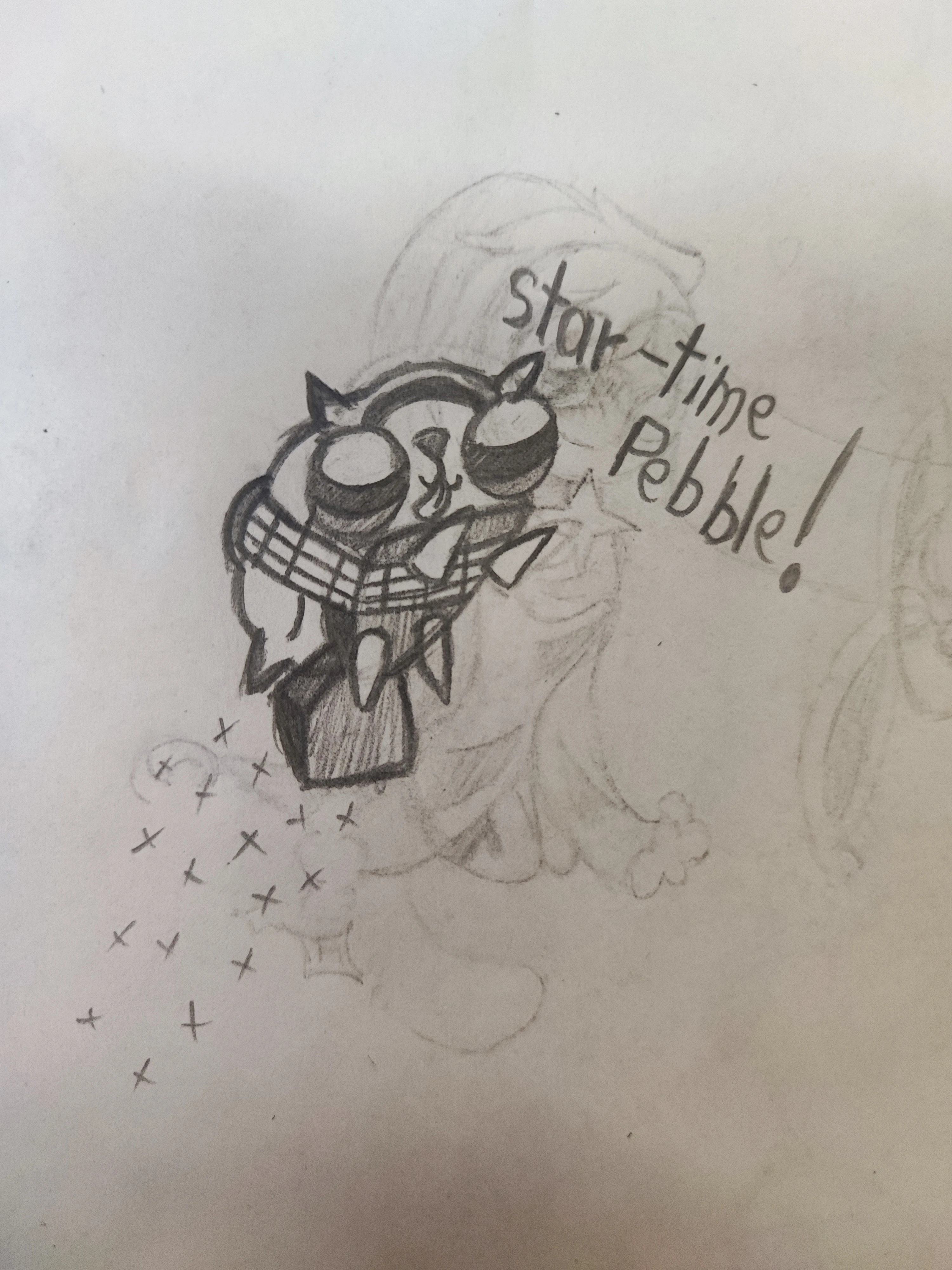 Who will take care of Pebble when I will be in death ru- I mean school ...