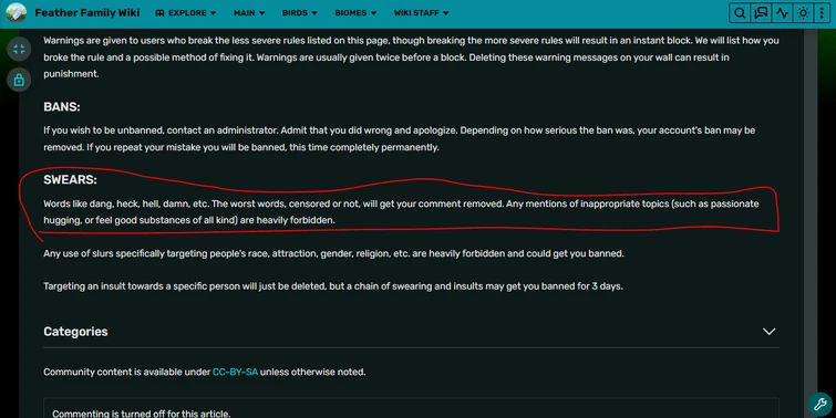 Is swearing allowed? | Fandom