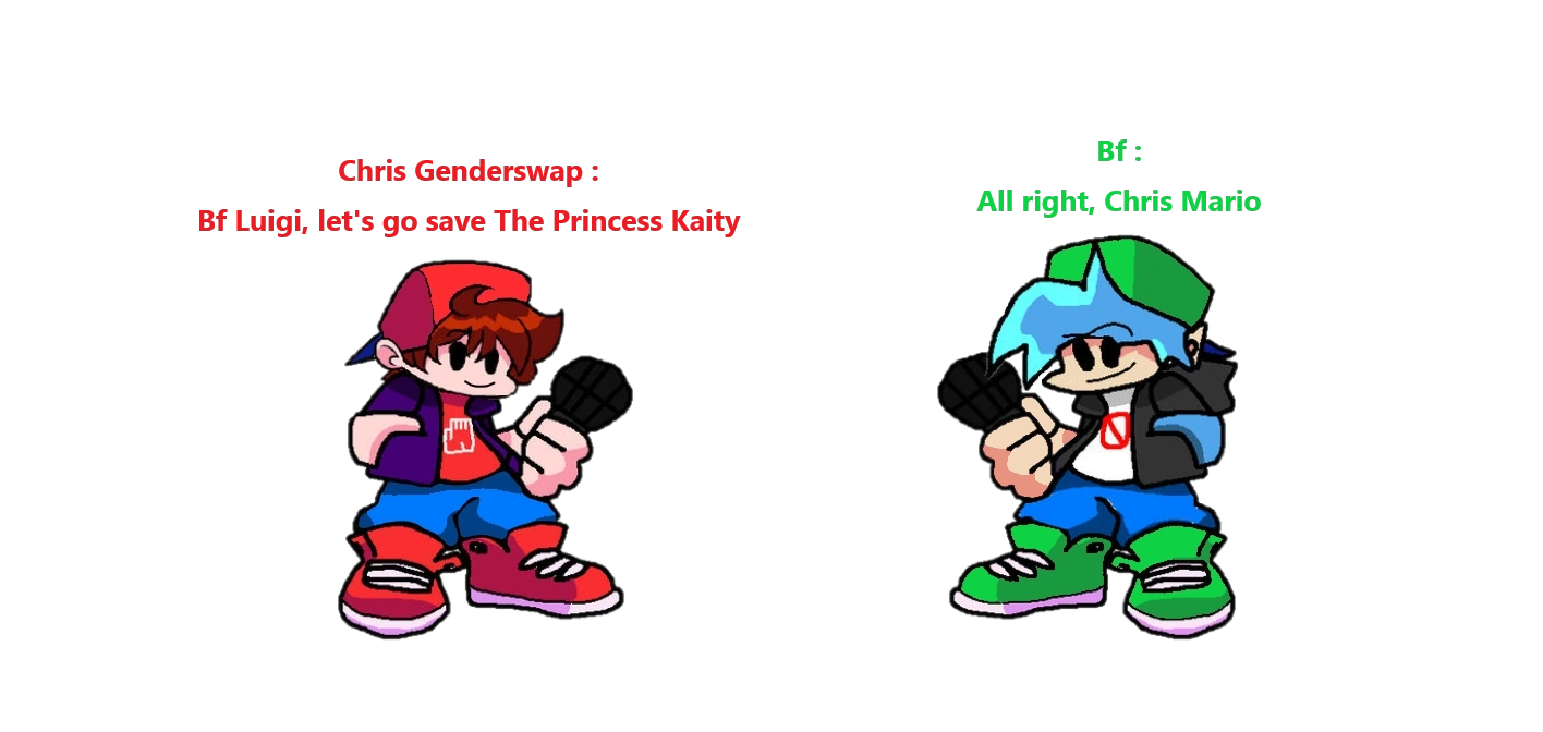 FNF : RetroSpecter Bowser VS Chris Mario & Bf Luigi | Fandom