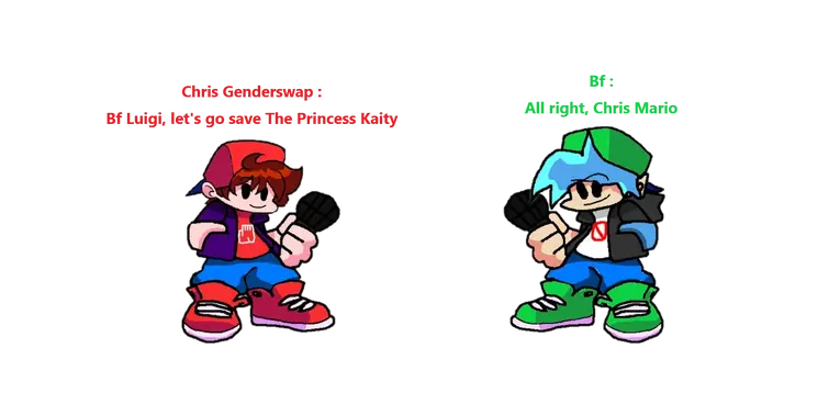 FNF : RetroSpecter Bowser VS Chris Mario & Bf Luigi | Fandom