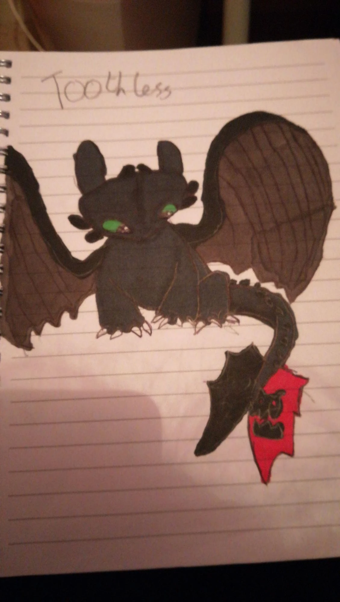 Toothless my drawing I was bored. | Fandom