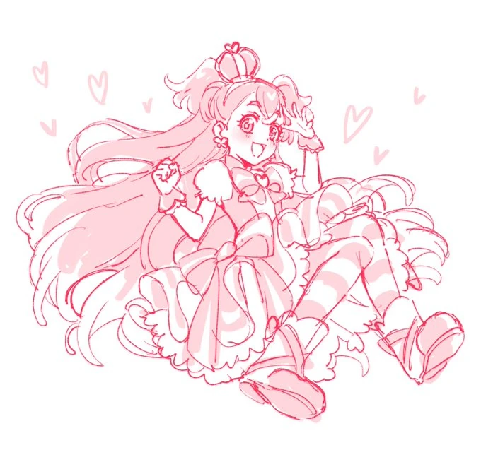 Cure Wonderful... drawn by Kyouko YUFU (2022 Delicious Party Pretty ...