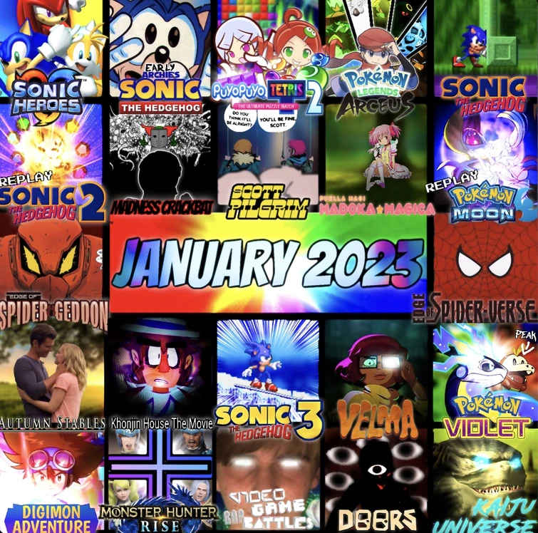 A Collage+Tier List Of All The Stuff I Checked Out In January | Fandom