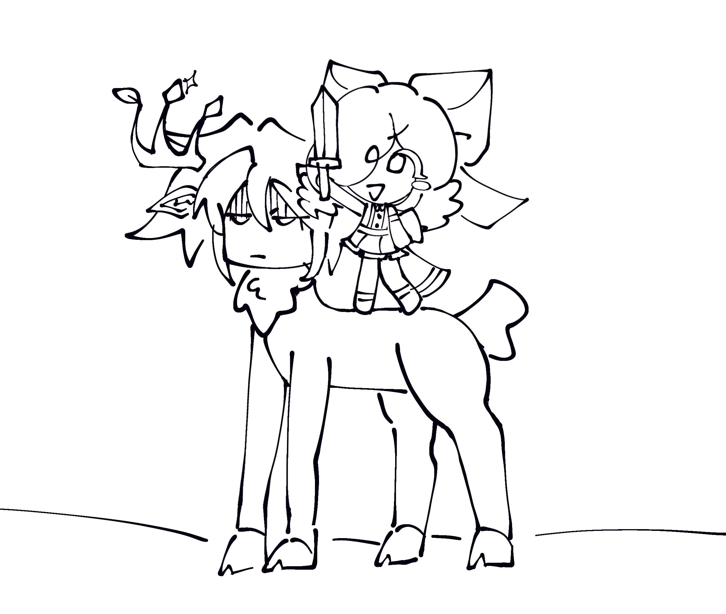 Gingerbread riding on deer | Fandom