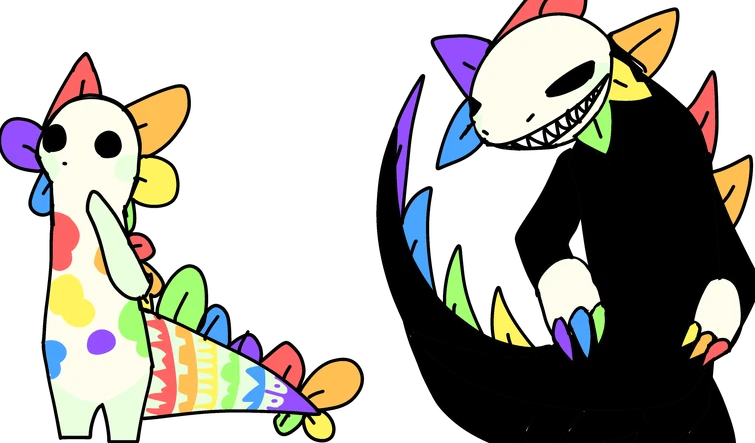 dandy! and twisted dandy but slugcat and lizard | Fandom