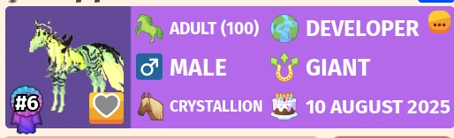 Trading or Selling Dev Crystallion | Fandom