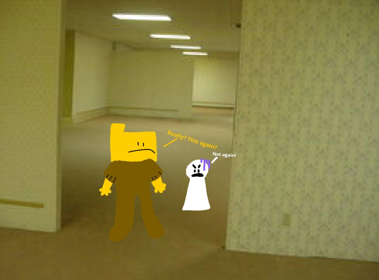 Ron in the backrooms! For the 1 billionth time! | Fandom