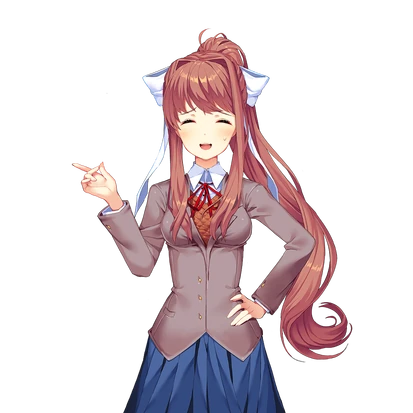 Sprites:Monika | Doki Doki Literature Club Wiki | Fandom