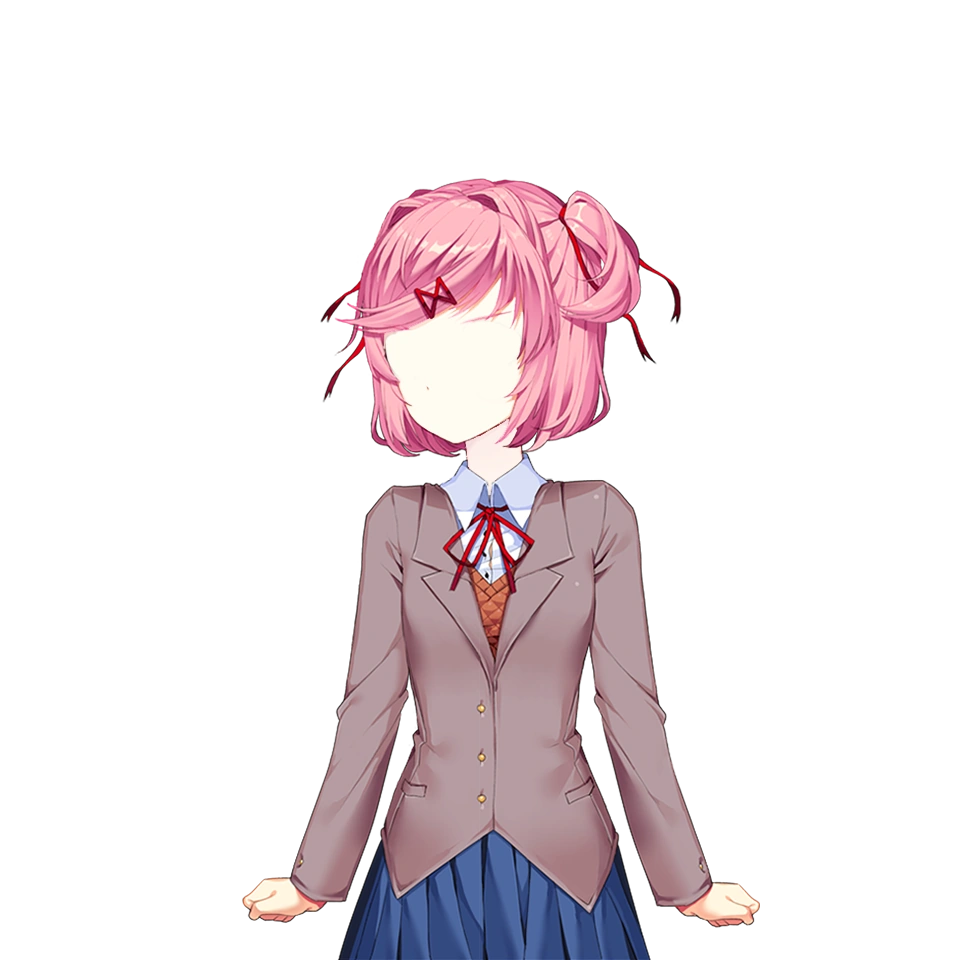 Sprites:Natsuki | Doki Doki Literature Club Wiki | Fandom