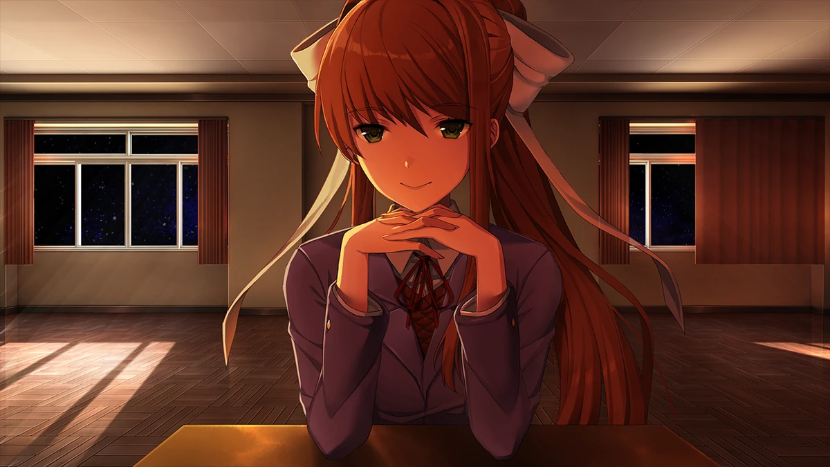 Galería:Monika | Doki Doki Literature Club Wiki | Fandom