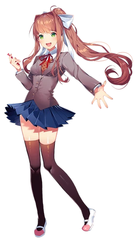 Monika | Doki Doki Literature Club Wiki | Fandom
