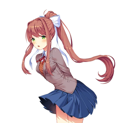 Sprites:Monika | Doki Doki Literature Club Wiki | Fandom