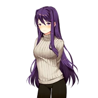 Sprites:Yuri | Doki Doki Literature Club Wiki | Fandom