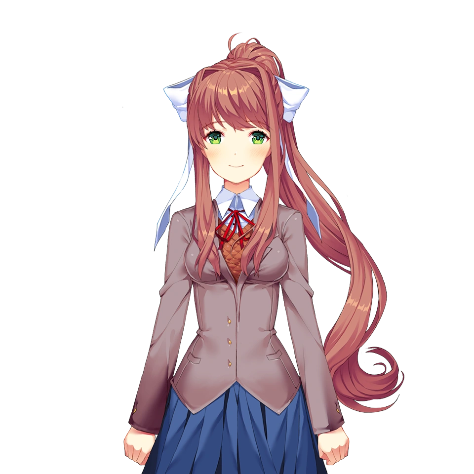Monika (DDLC)/Sprites | Wiki Doki Doki Literature Club ! | Fandom