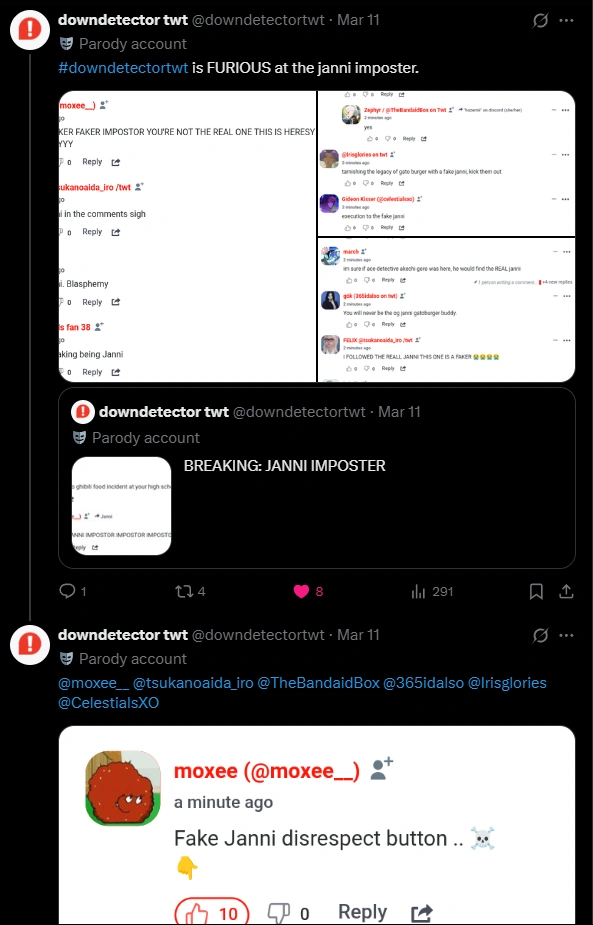 Liquid Janni | Down Detector Twitter Wiki | Fandom